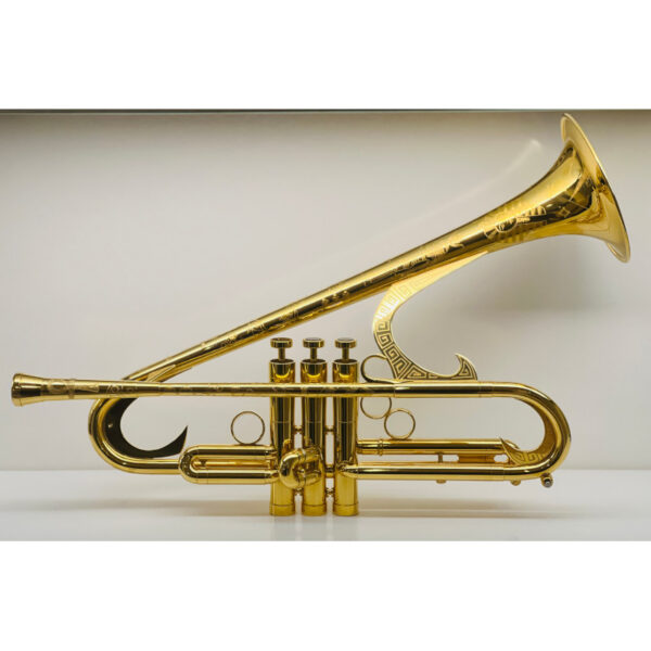 Adams A4 Custom Christian Scott 0,45 Goldbrass Large GP B-Trompete ...